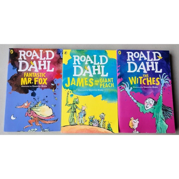 Other | Lot Of 3 Roald Dahl Pb Books Fantastic Mr Foxjames And The ...